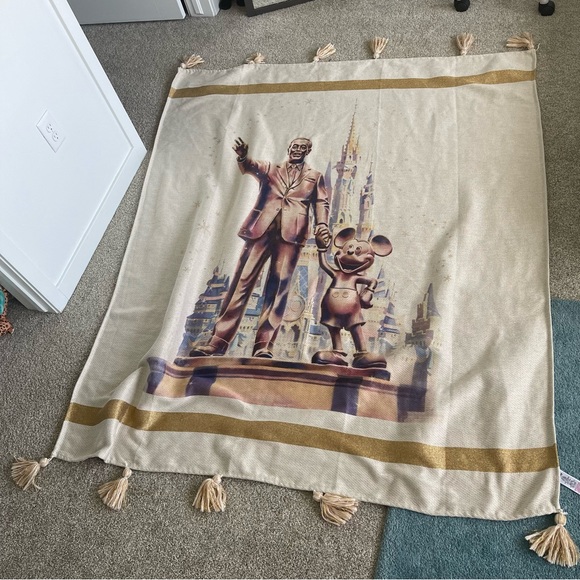 Disney | Bedding | Walt Disney Worldfantasyland Castle 5th Anniversary ...